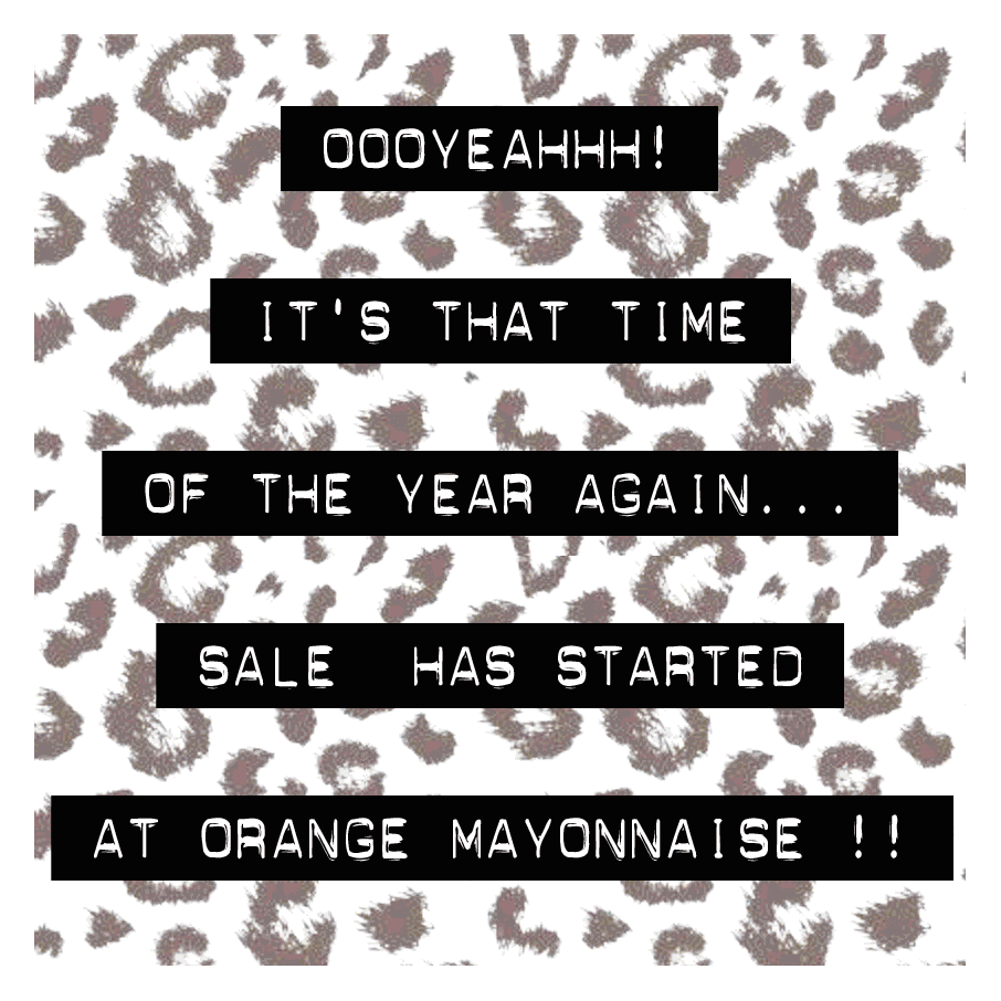 Orange Mayonnaise WINTER SALE IS ON orange-mayonnaise-winter-sale-is-on