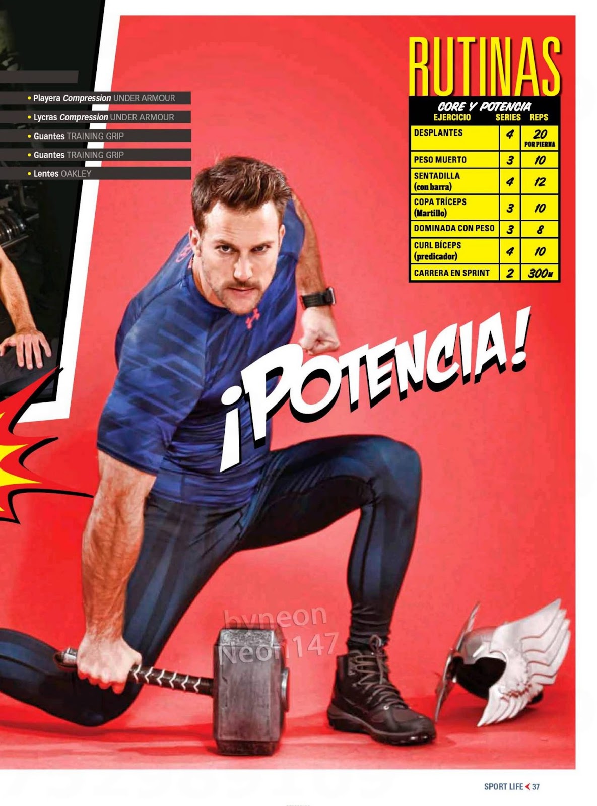 EZEQUIEL MEILUTIS LIKE A SUPERHEROE IN SPORT LIFE MEX MAGAZINE ...