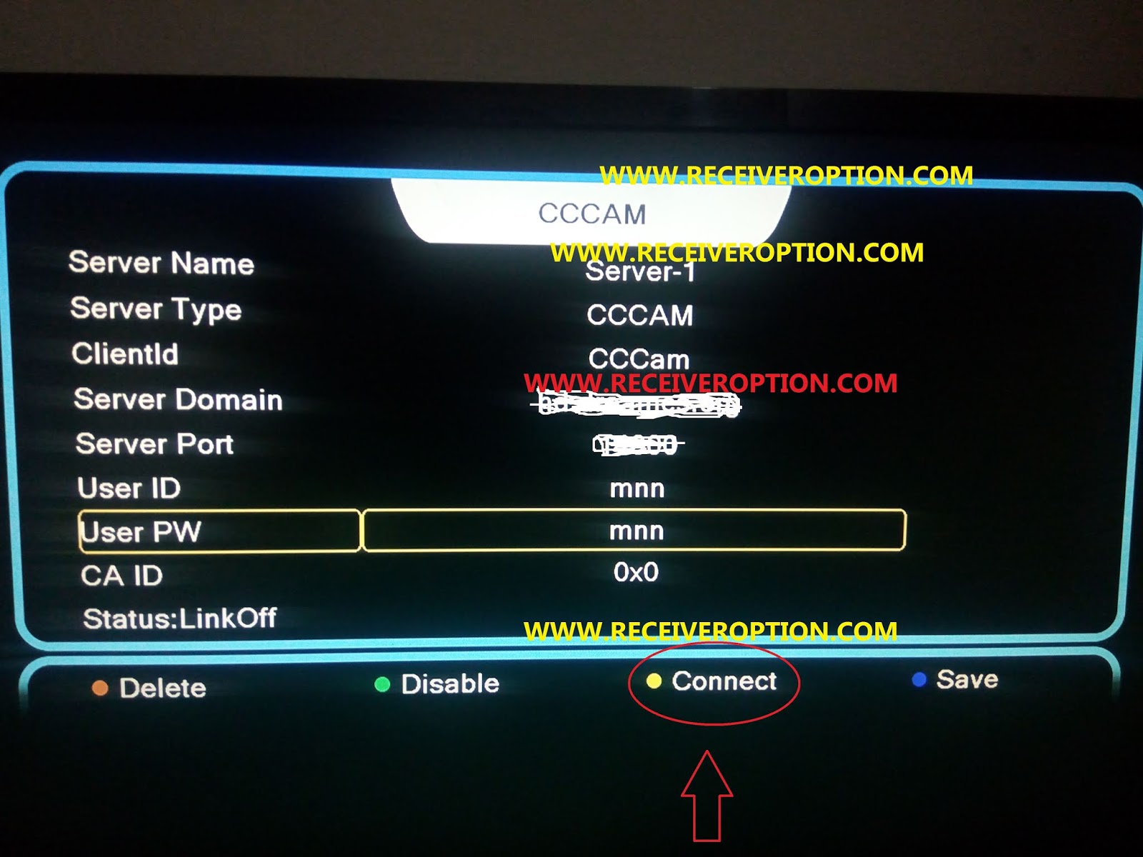PREMAX P1000 HD RECEIVER CCCAM OPTION - How To Enter Biss key Power vu ...