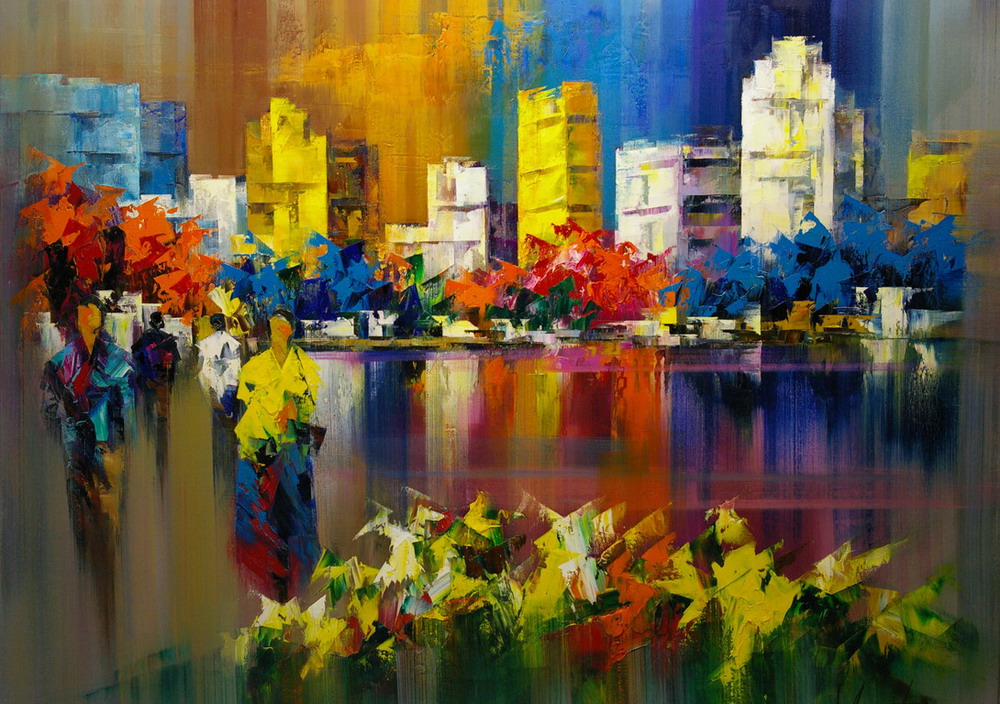 Imágenes Arte Pinturas: Pintura Moderna Y De Color, Paisajes de Josep ...