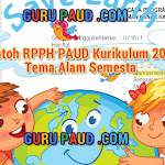 Download Contoh RPPH PAUD Kurikulum 2013 Lengkap | GURU PAUD