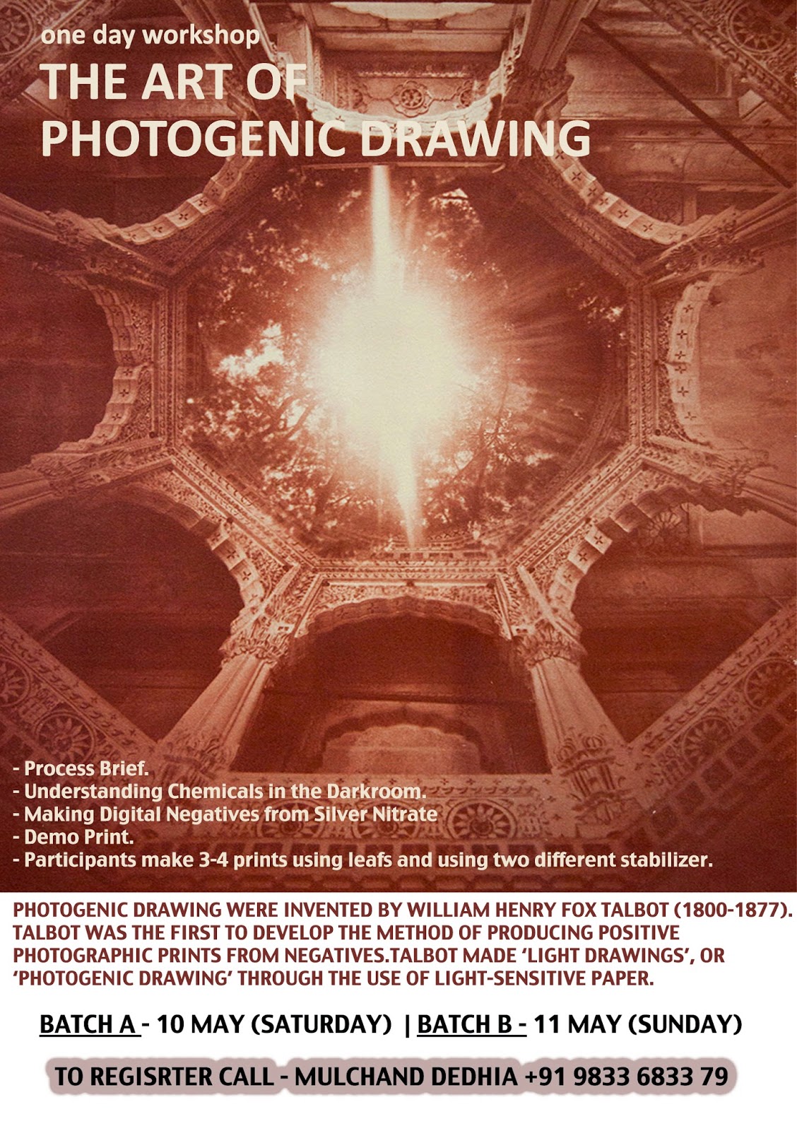 Photogenic Drawing Workshop in Mumbai - Photo Konnect