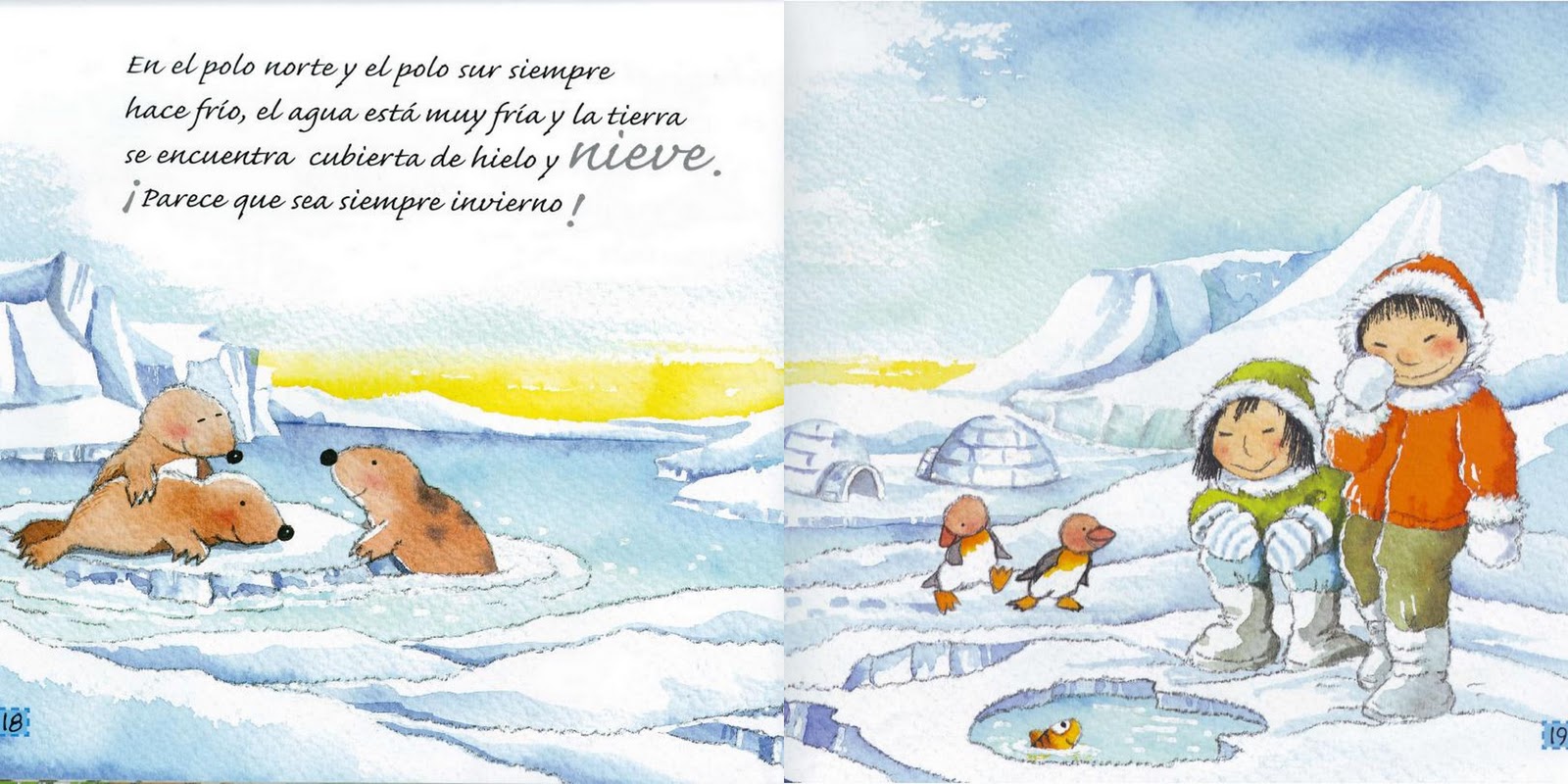 DEBAJO DEL ARCO IRIS: ¿QUÉ SABES DEL INVIERNO?