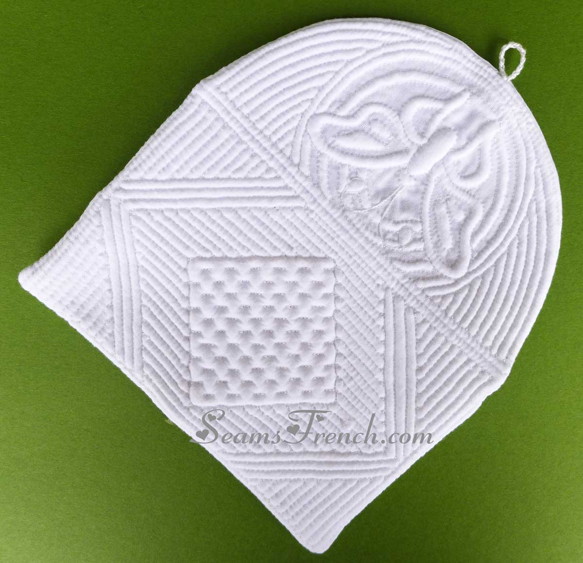 Boutis and Butterflies in a Tri-Fold Pouch