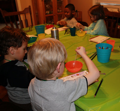 THE MUDDY PRINCESS: Science Birthday Party