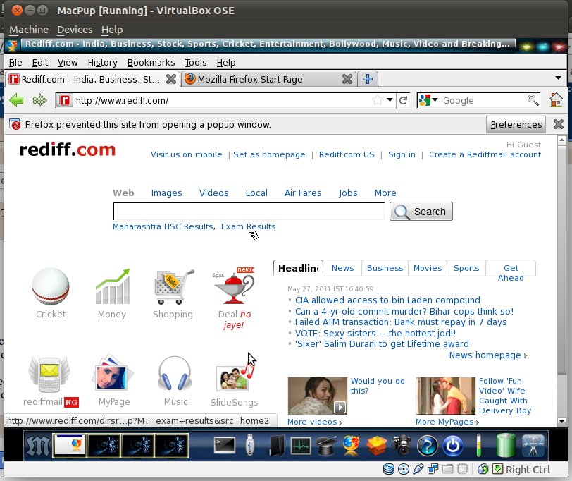 MacPup 520 : Sleek, Lightweight, Enlightenment based distribution based on Puppy Linux