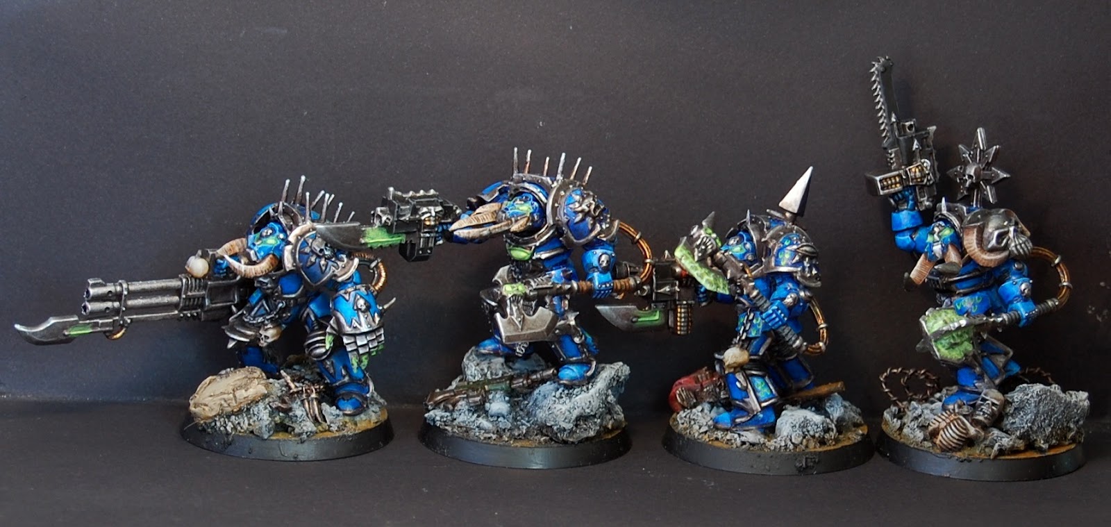 Super Massive Beast: Alpha Legion Terminators - ready to engage!