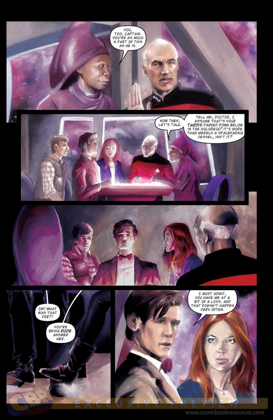 The Trek Collective: The Doctor meets Guinan and other TARDIS adventures