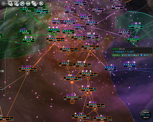 The Best Games Ever: Empires Map | Endless Space Game Screenshot