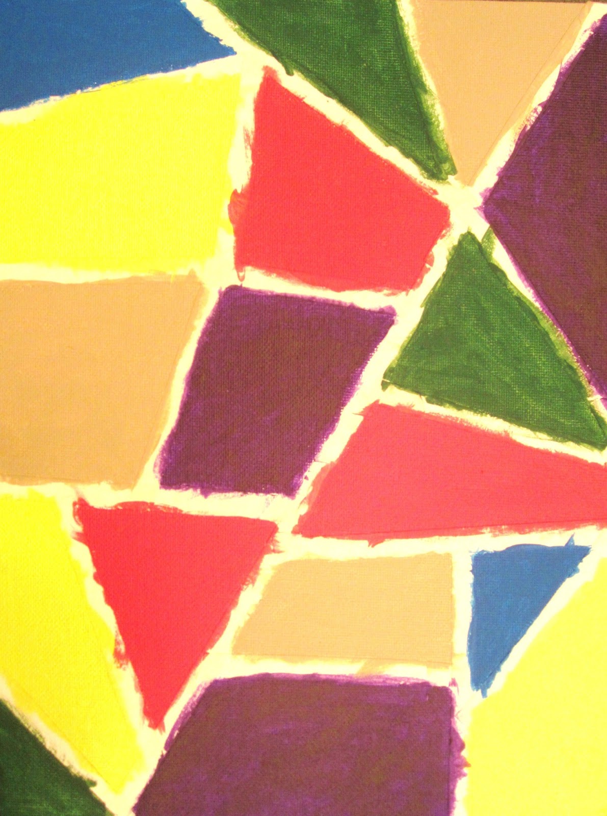 Harvest Moon by Hand: Masking Tape Painting