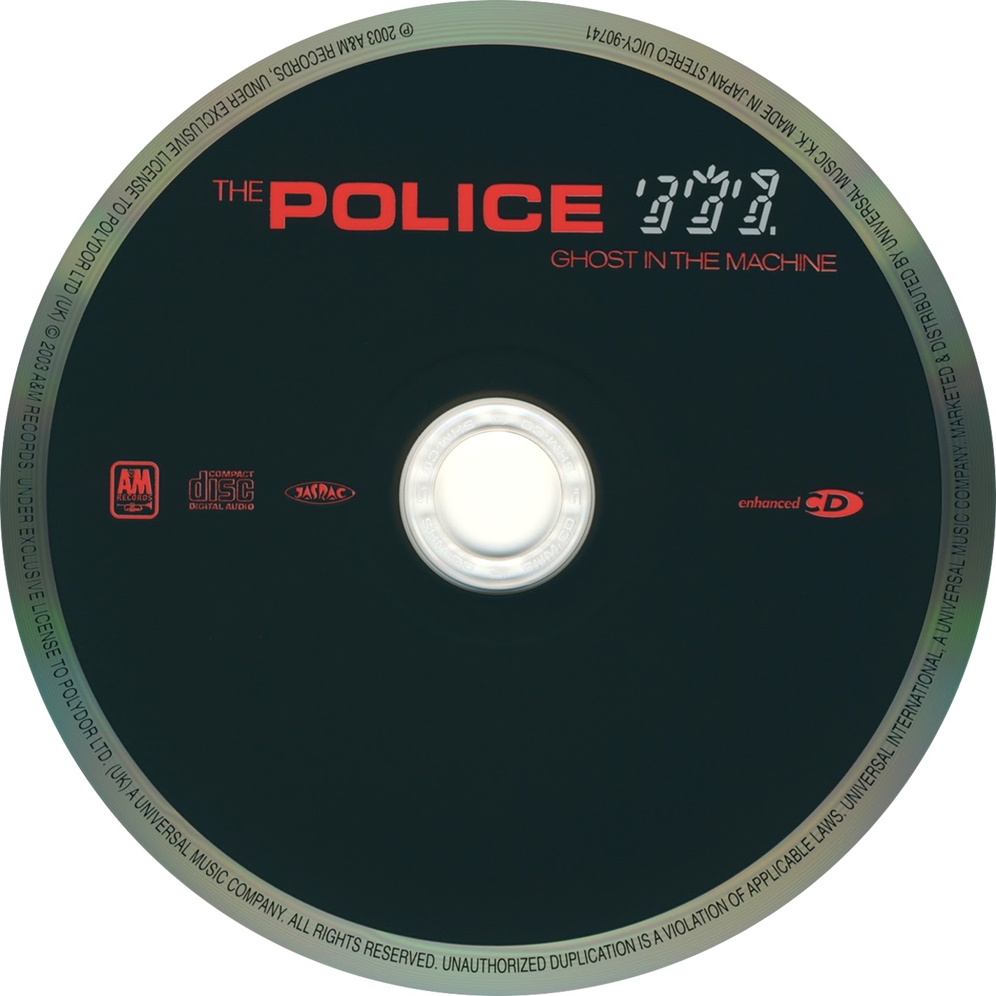 1981 Ghost In The Machine - The Police - Rockronología