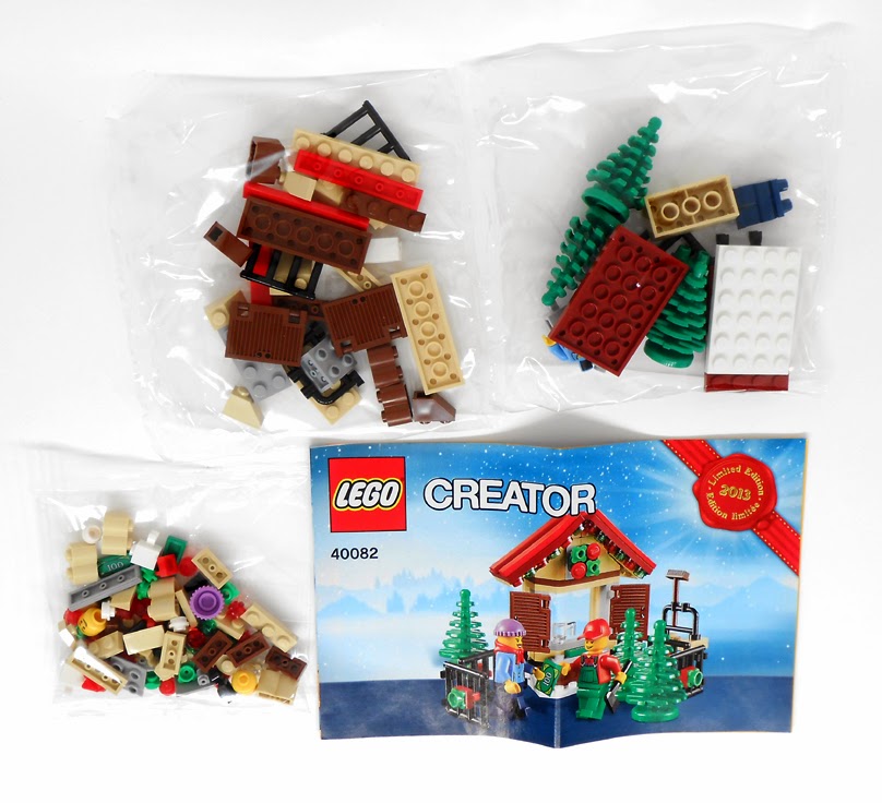 Oz Brick Nation: LEGO Exclusive 40082: Christmas Tree Stand Review