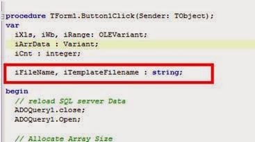 How To Create Report With Ms Excel - Free Delphi Tutorial