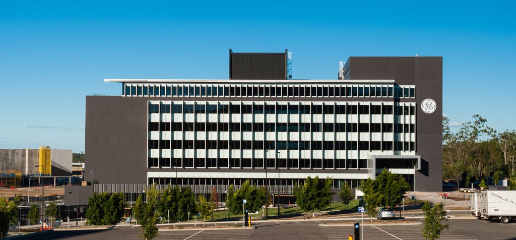 Sede de GE, Springfield por Conrad Gargett