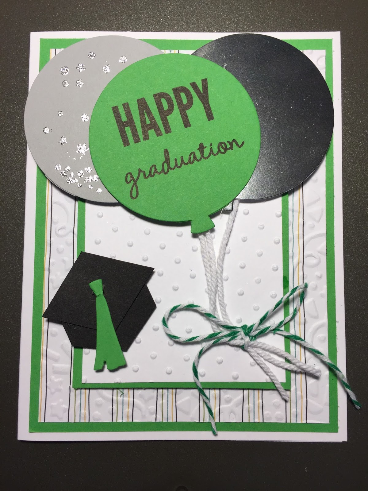 STAMPINSHOUT stampinshout@gmail.com: Happy Graduation with Balloons