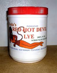 Hello USA: red devil lye