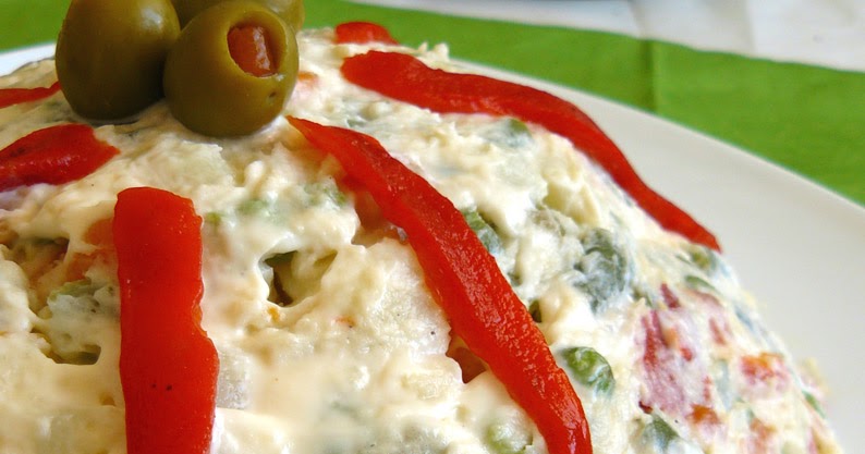 Ensaladilla rusa vegana | La Cazuela Vegana | Alimentación 100% vegetal ...