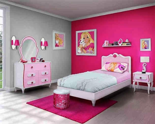 Contoh Kamar Tidur untuk Perempuan Warna Pink yang Cantik | omundopelaboca