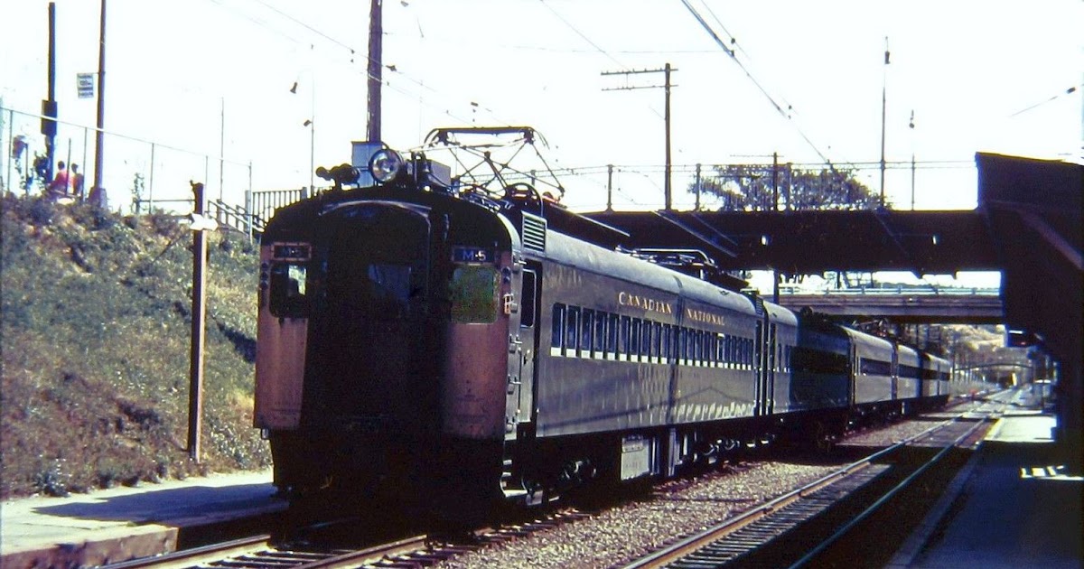 transpress nz: Canadian National electric multiple unit from 1952
