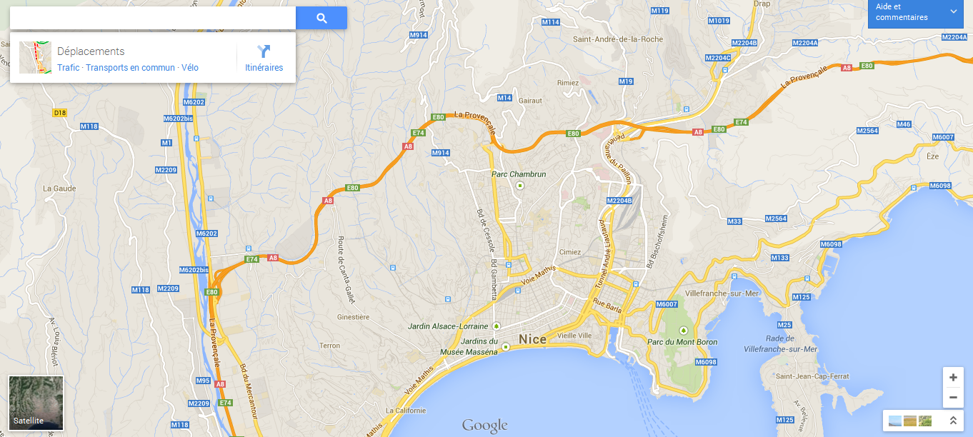 Geomatic Tutorial / GIS Tutorial / Webmapping Tutorial: Webmapping et l'API Google Maps