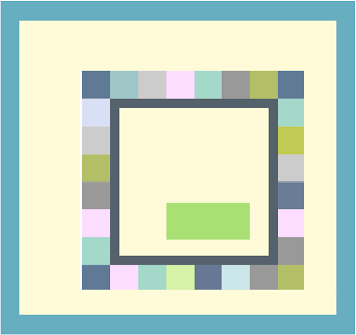 Plum and June: patchwork frames quilt pattern and tutorial