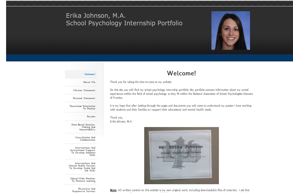 Finding the Thyme: School Psychology Portfolio Guide