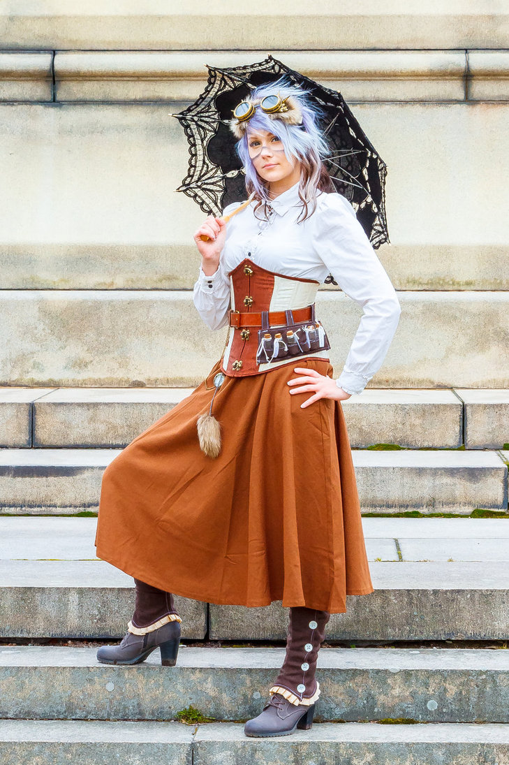 Steampunk Fashion Guide: Blue Haired Steampunk