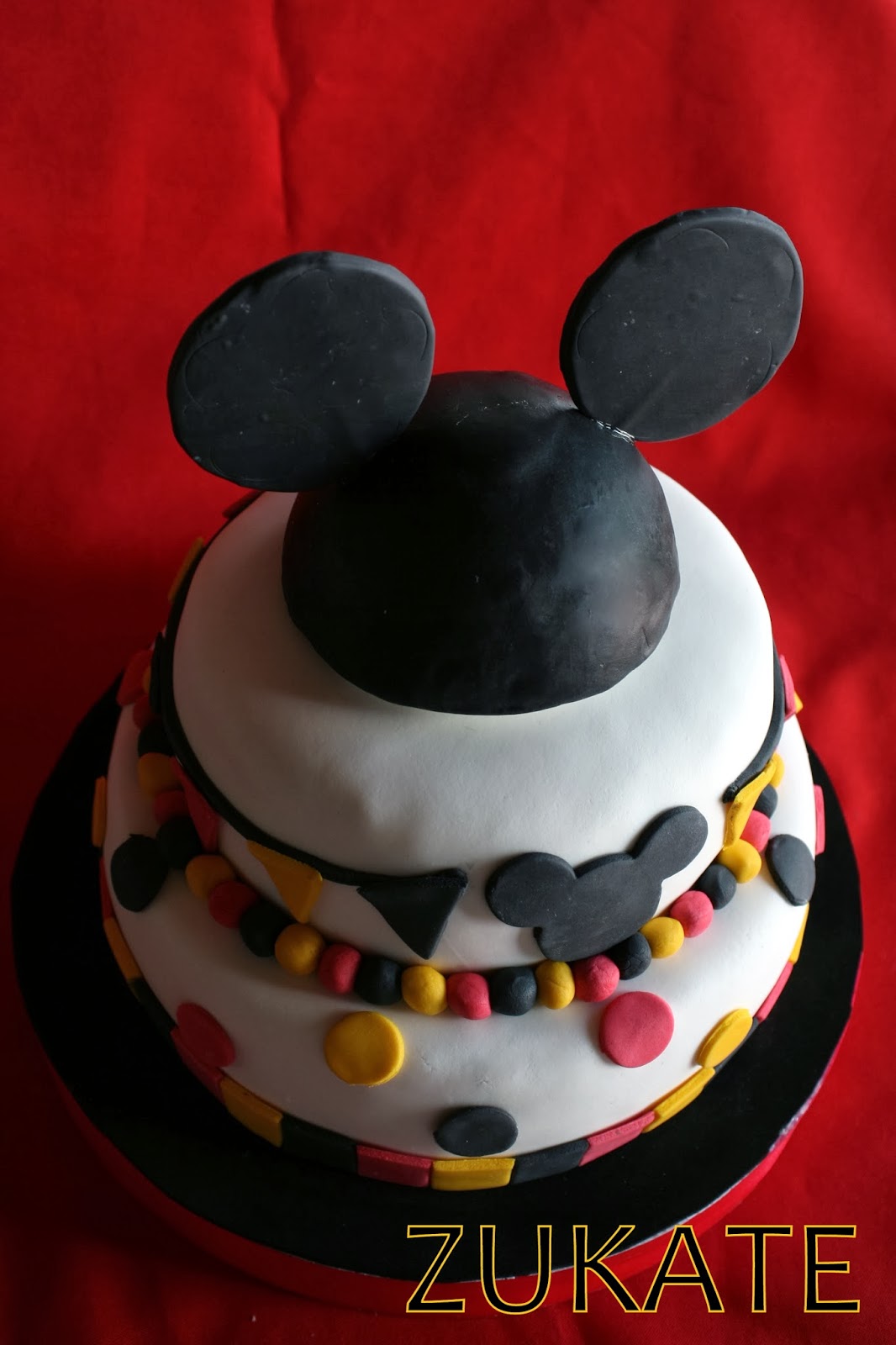 TORTA DE MICKEY MOUSE PARA FLAVIA | ZUKATE