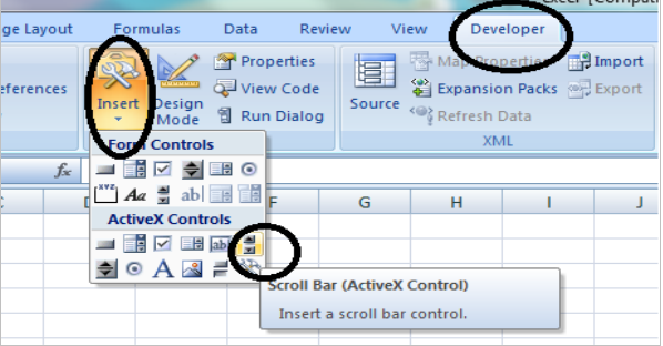 Joy Of Computing Chapter 6 Using Scroll Bars In Excel joy-of-computing-chapter-6-using-scroll-bars-in-excel