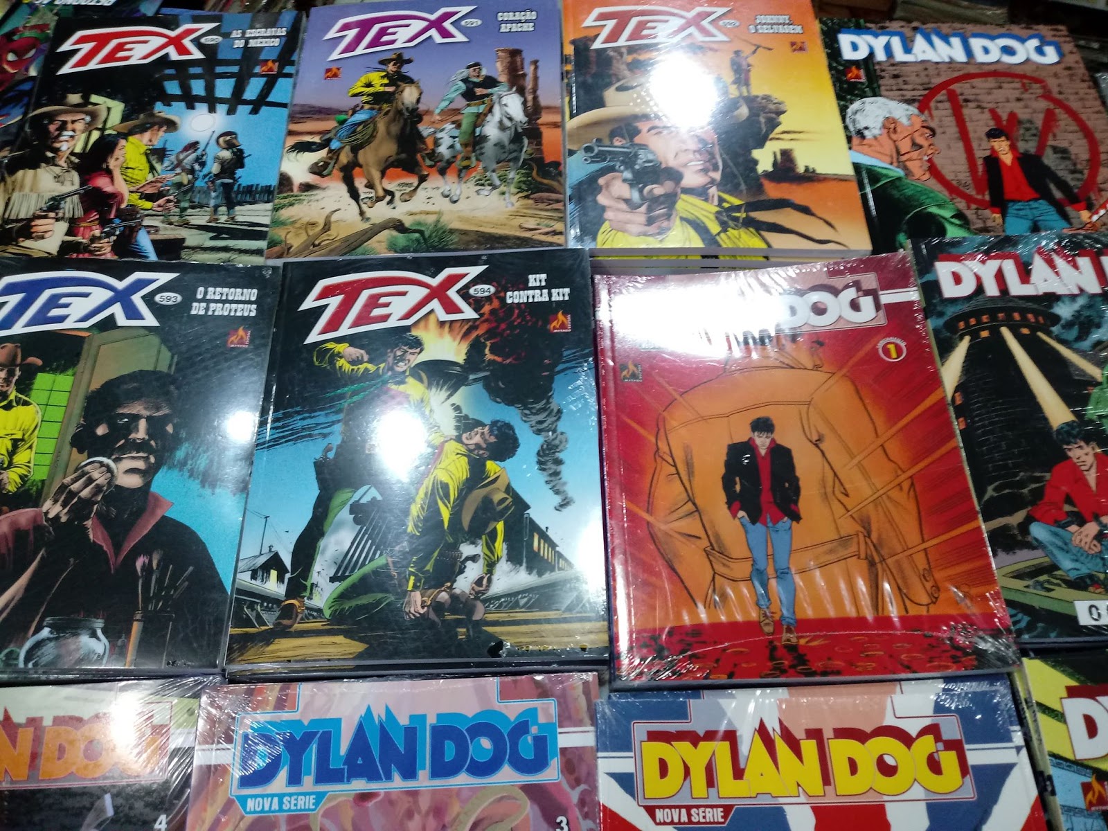 ZONA FRANCA COMICS: TEX MENSAL / TEX GRAPHIC NOVEL / TEX AS GRANDES ...