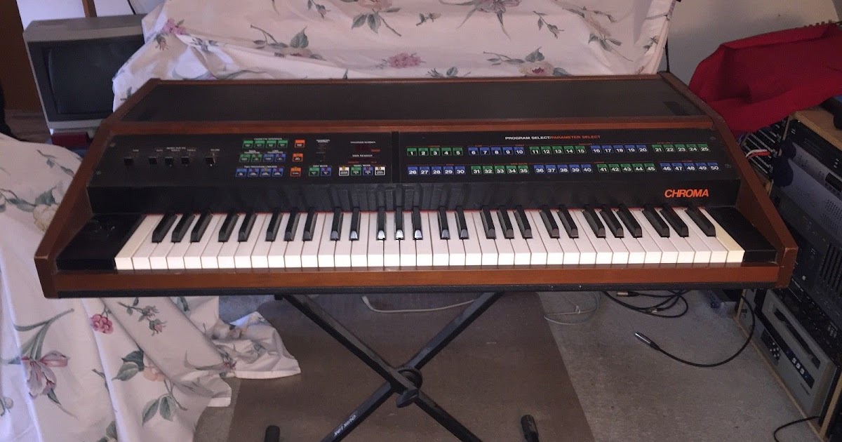 MATRIXSYNTH: Vintage Rhodes Chroma Analog Synthesizer