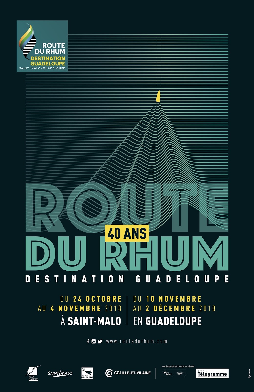 Image / L’affiche des 40 ans de La Route du Rhum dévoilée | ScanVoile