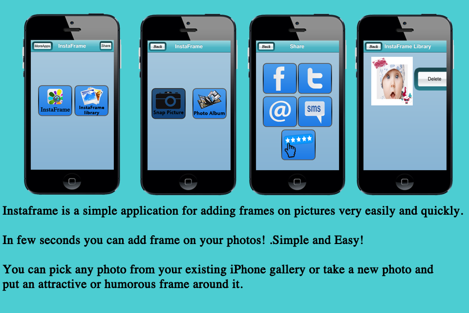 Snap And Frame | Quick Photo Frame | InstaFrame - Amazing Frames for ...