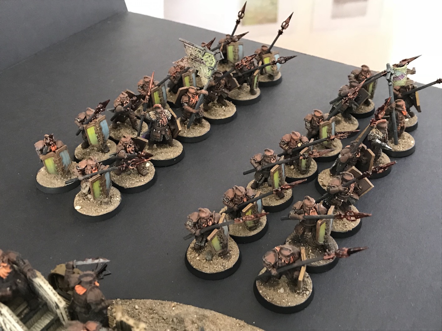 40k Hobby Blog: Lord of the Rings Iron Hills Dwarves Completed!