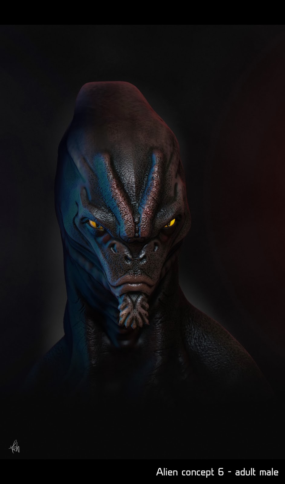 Hopen's blog: Alien concept 6_01 - wip