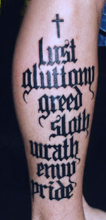 scripture tattoos designs: TATTOOING HAS WITCHCRAFT "ROOTS"