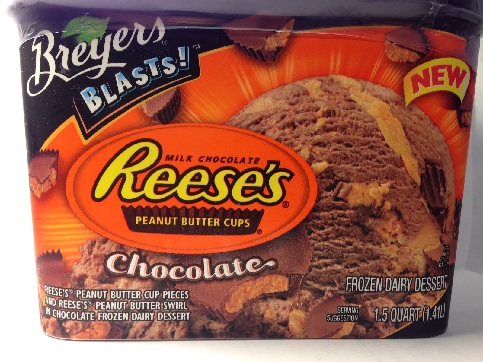 Crazy Food Dude Review Breyers Blasts Reeses Peanut Butter Cups