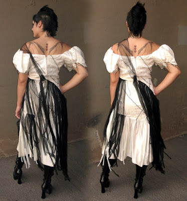 Zombie Prom Dresses for Halloween Party | Handmade Victorian, Steampunk ...