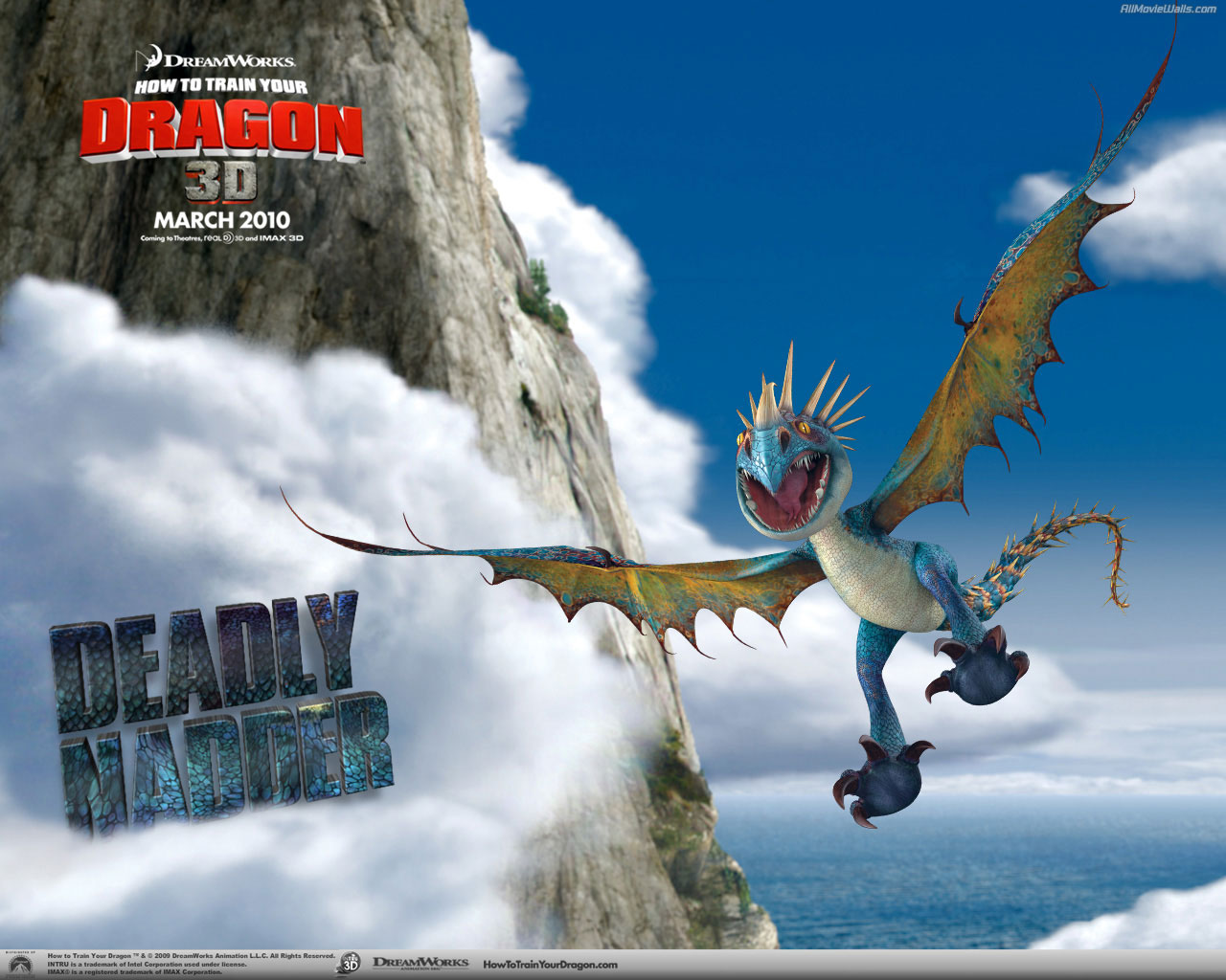 Koleksi Kartun Terbaik: How To Train Your Dragon - Deadly Nadder