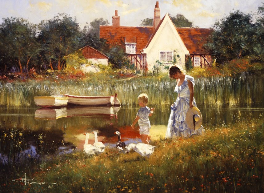 Robert Hagan, 1947 | Plein Air painter | Part.2 | Tutt'Art@ | Pittura ...