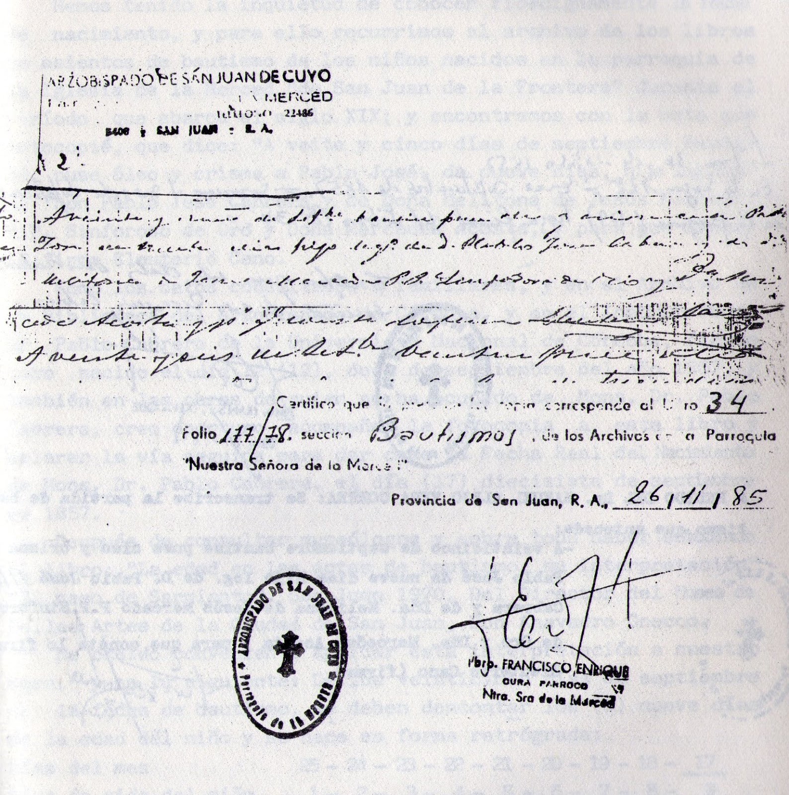 Mons. PABLO CABRERA - EN HOMENAJE- Apóstol de la Verdad Histórica: 2016