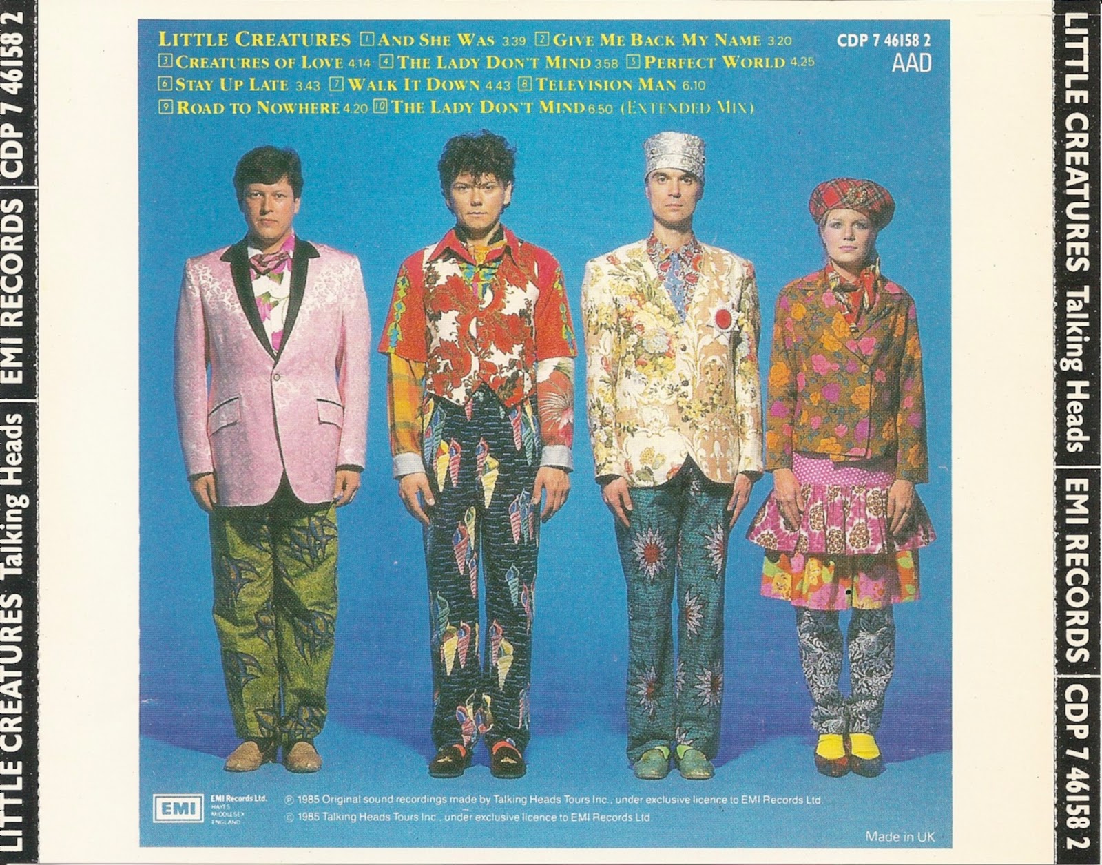 Talking Heads Little Creatures