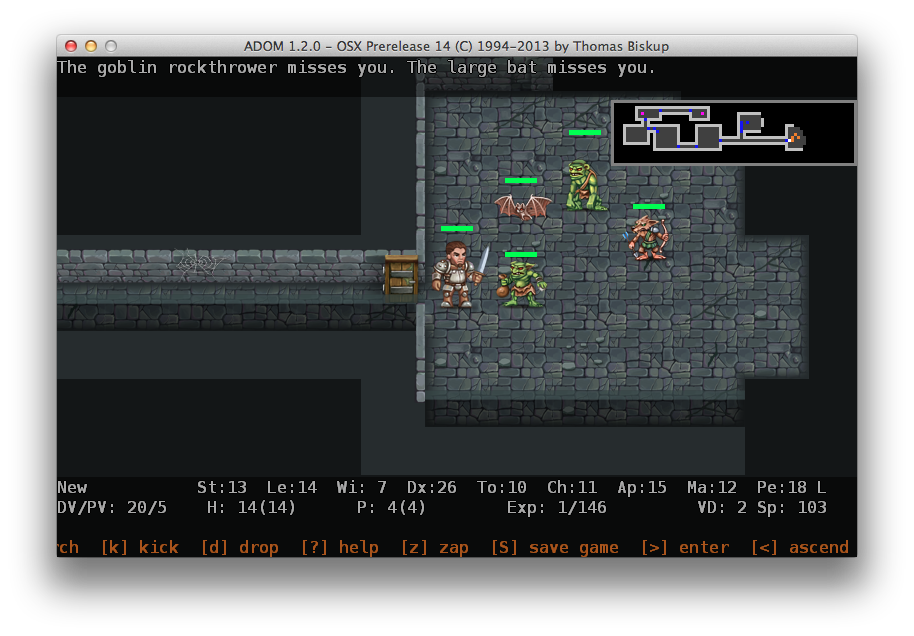 The Official Blog for ADOM (Ancient Domains Of Mystery): ADOM 1.2.0 ...