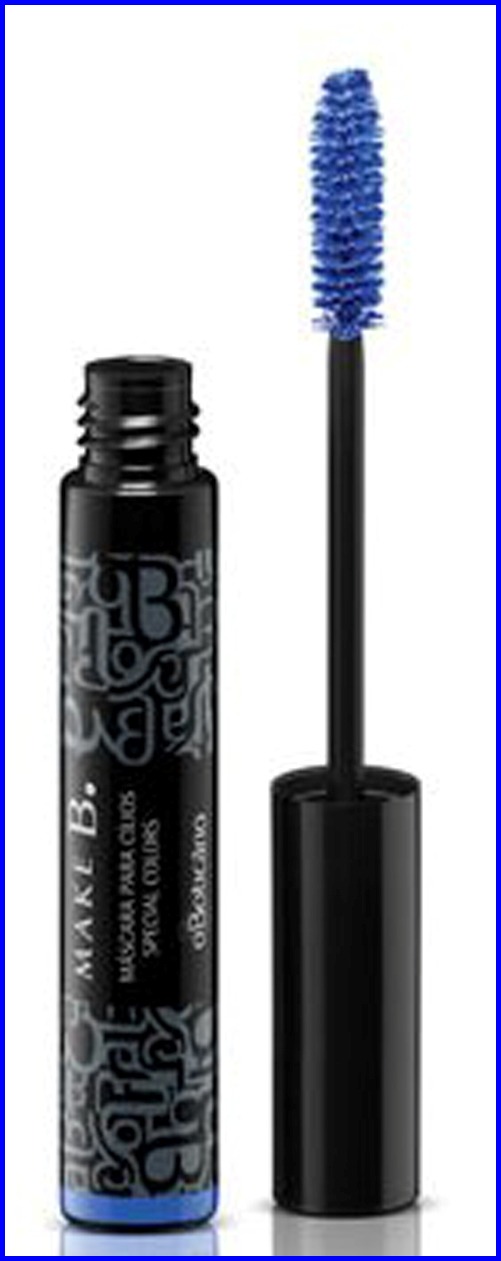 Bela Flor ... By Érika: Rimel Azul - Make B - Boticário