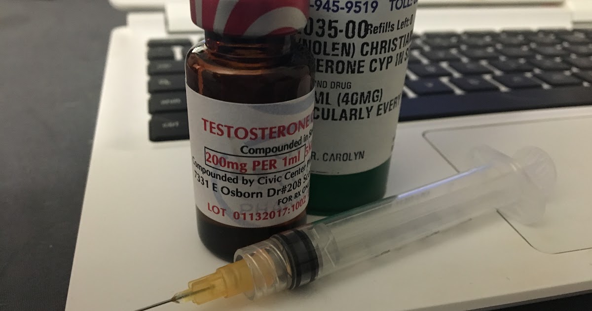 Nolen's ThoughTs: iv. Injecting Testosterone