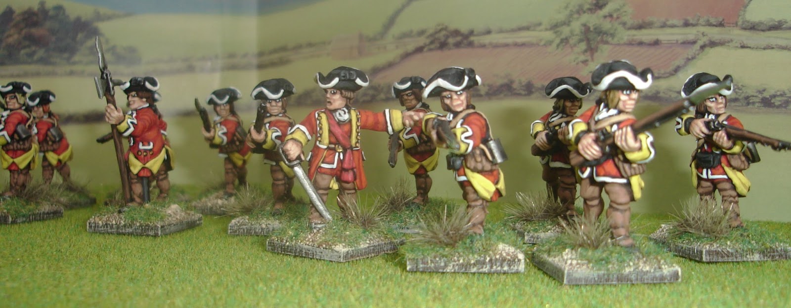 Kevs wargames Cabin: 28mm AW Miniatures, FIW British Infantry.