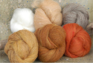 Sarafina Fiber Art: Wool for Needle Felting