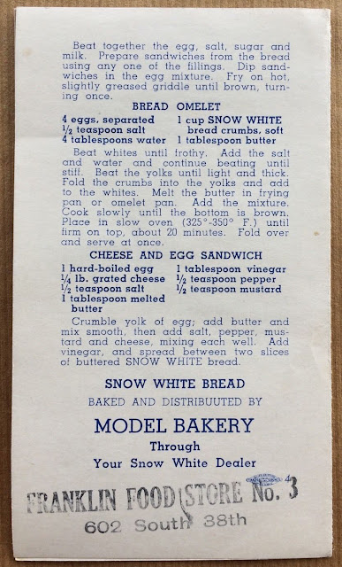 Filmic Light - Snow White Archive: 1938 Snow White Bread Booklet
