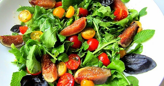 Summer Salad of Tomatoes & Figs