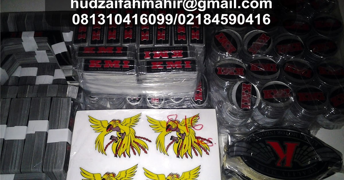 JASA DIGITAL PRINT JAKARTA // PRINTING STICKER LABEL. EMBLEM STICKER ...